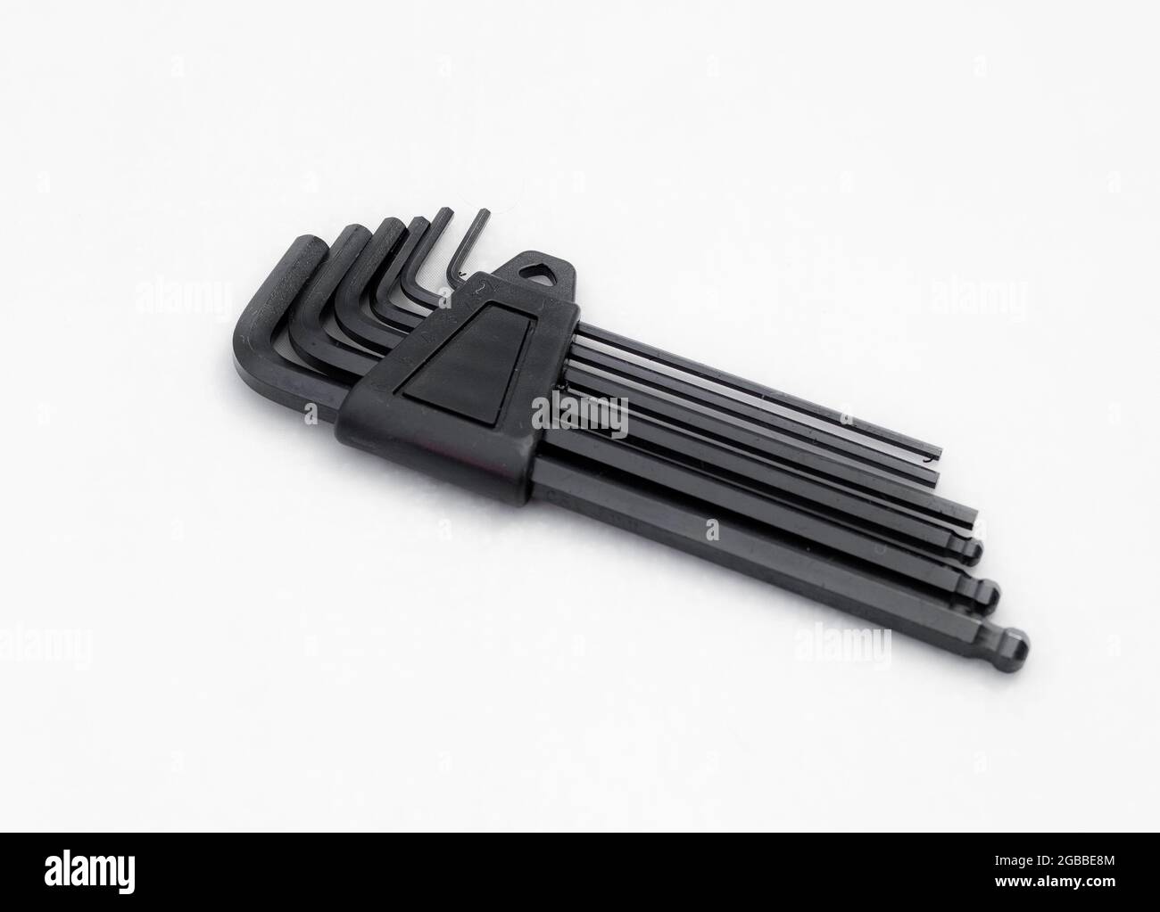bicycle tool kit on an isolated white background Stock Photo - Alamy