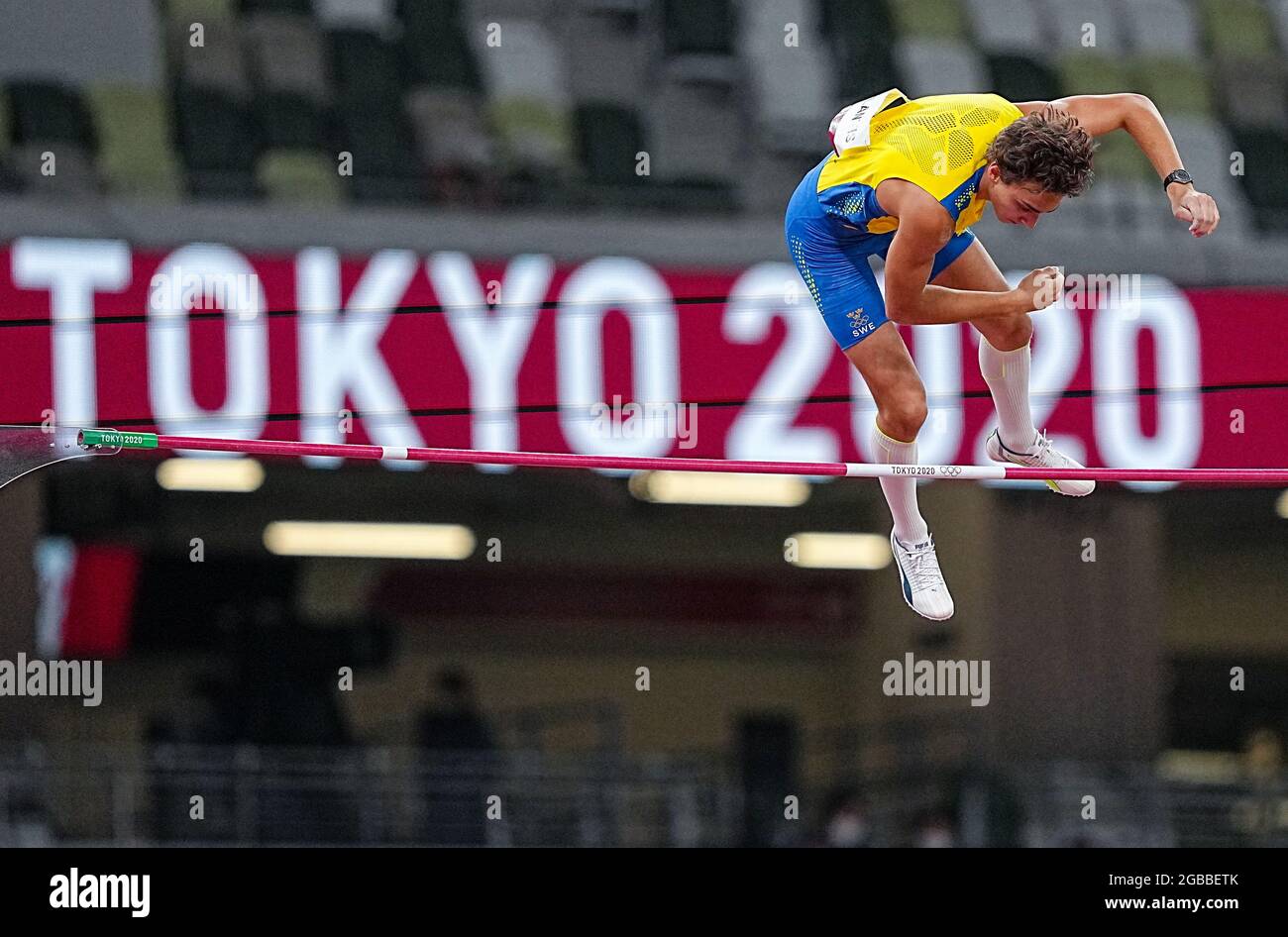 Tokyo, Japan. 03rd Aug, 2021. Athletics: Olympics, men's pole vault ...