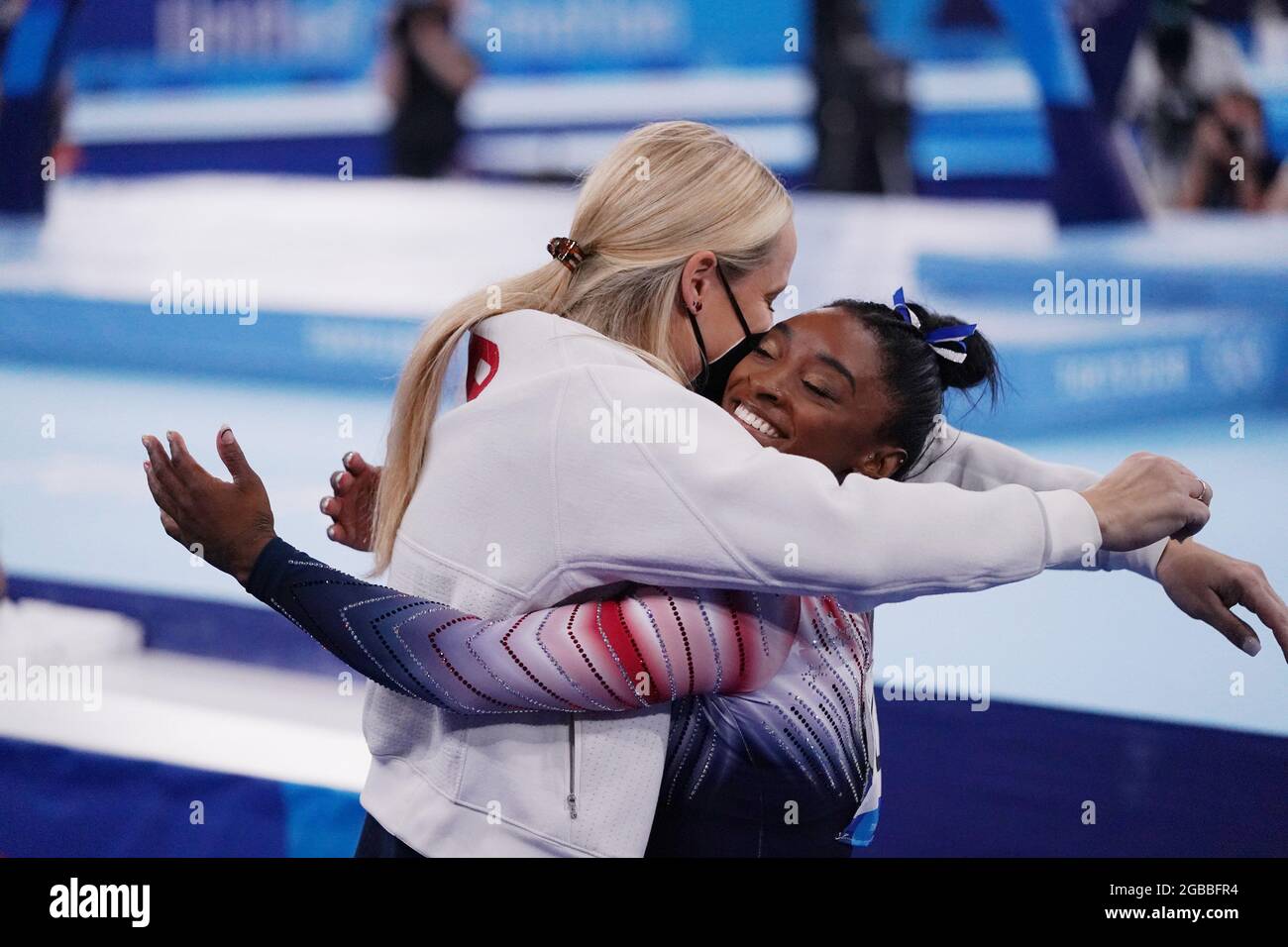 Tokyo, Japan. 03rd Aug, 2021. Simone Biles of the United States ...