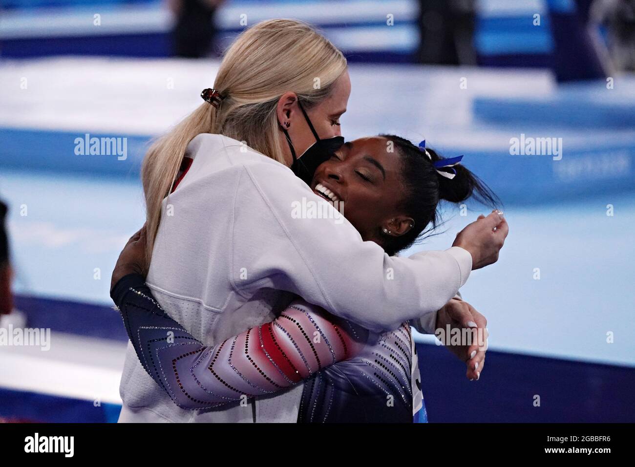 Tokyo, Japan. 03rd Aug, 2021. Simone Biles of the United States ...