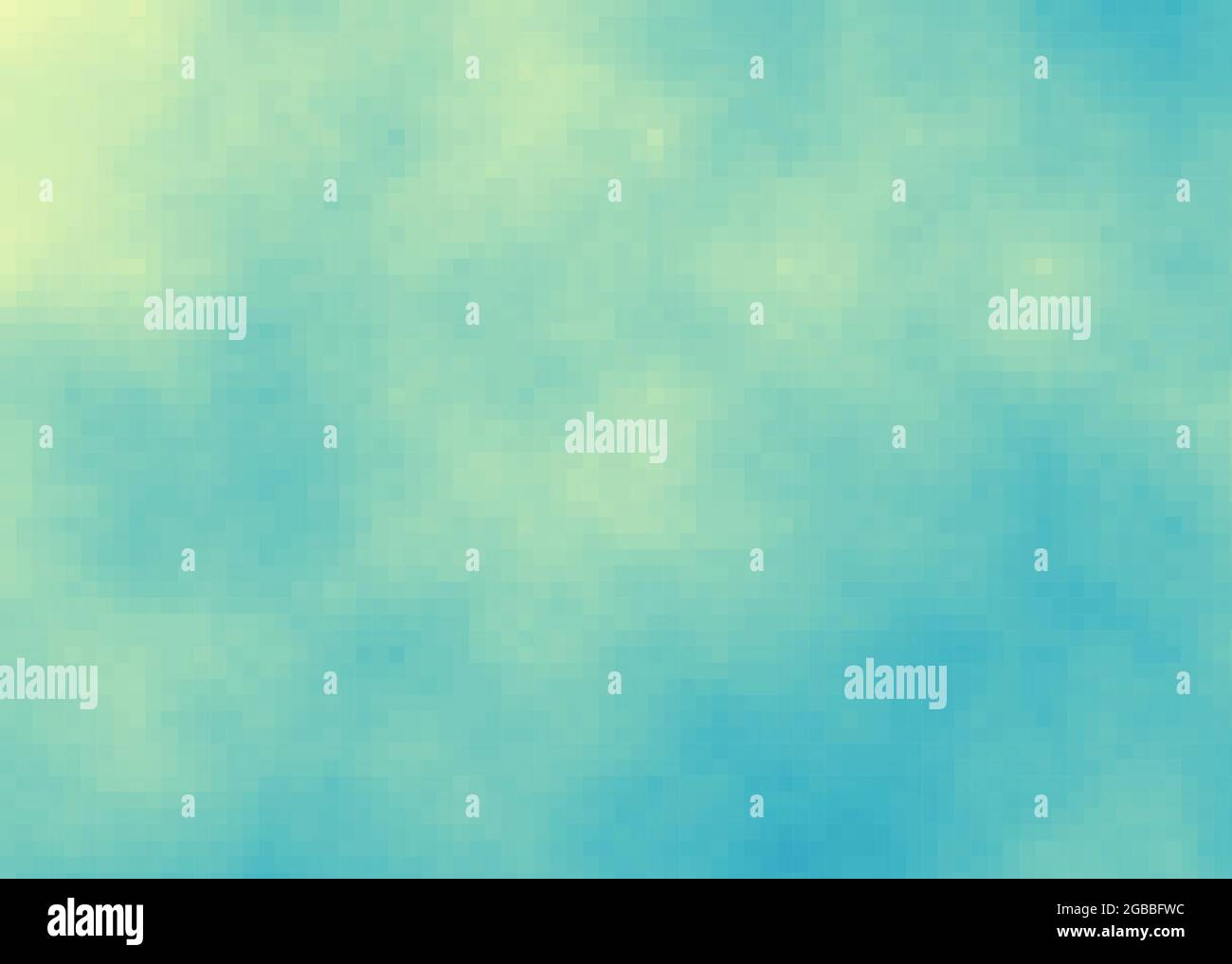 Abstract Geometrical color pixel generative art illustration Stock ...