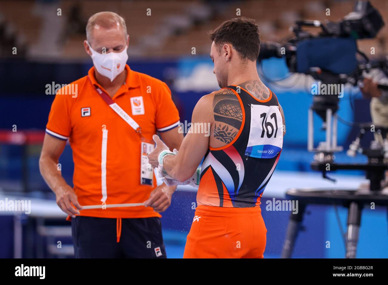 Tokyo, Japan. 03rd Aug, 2021. TOKYO, JAPAN - AUGUST 3: Bart Deurloo of The Netherlands competing ...