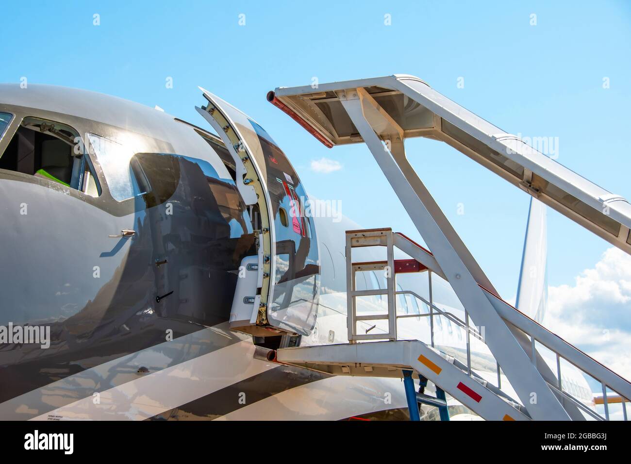 Jet entrance door hi-res stock photography and images - Alamy