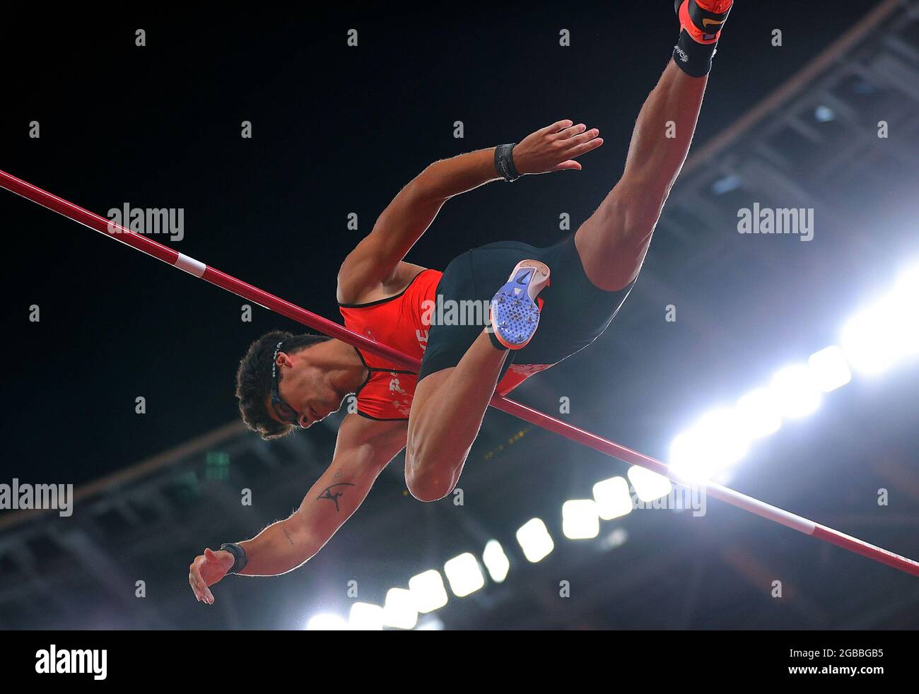 Tokyo, Japan. 3rd Aug, 2021. Ersu Sasma of Turkey competes during the ...