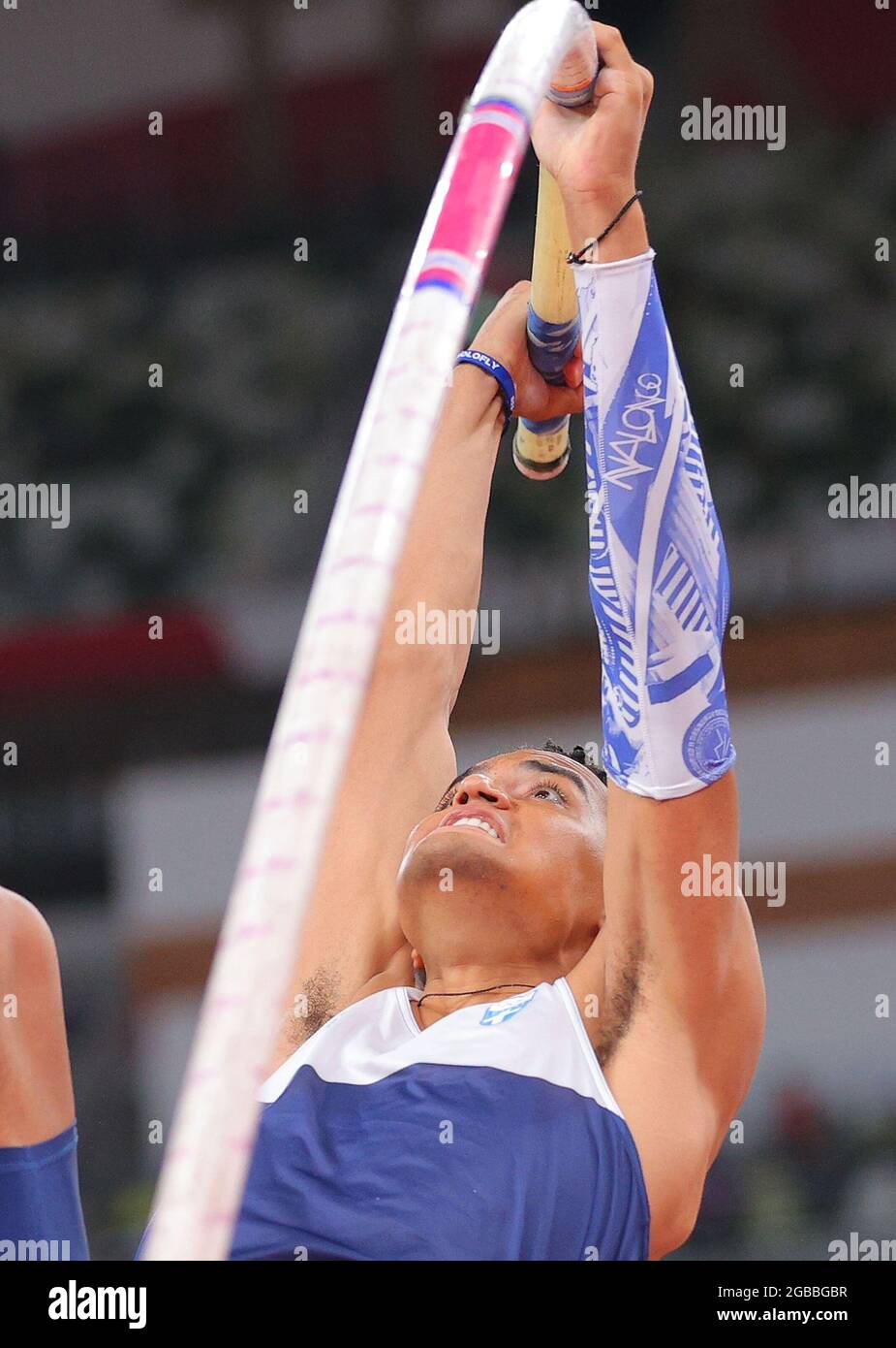 Tokyo, Japan. 3rd Aug, 2021. Emmanouil Karalis of Greece competes ...