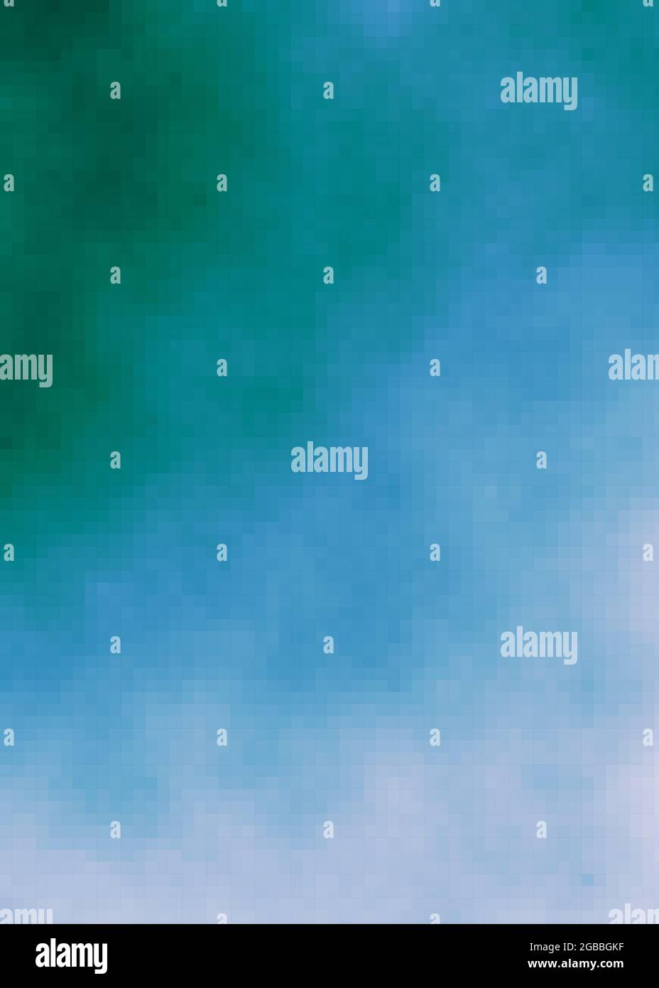 Abstract Geometrical color pixel generative art illustration Stock ...