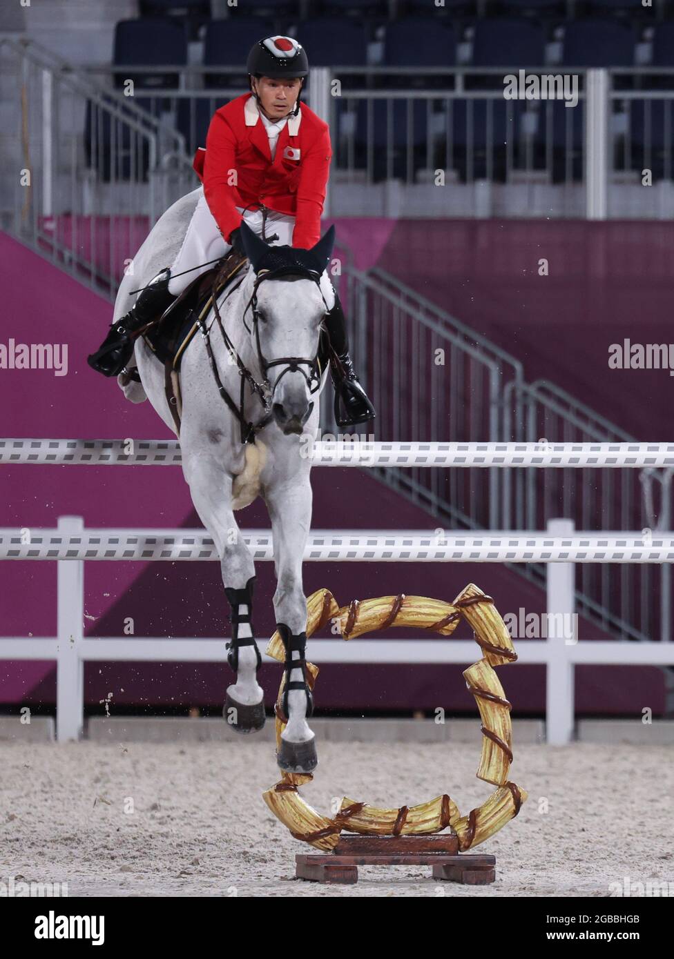 Tokio, Japan. 03rd Aug, 2021. Equestrian Sport/Jumping: Olympics ...