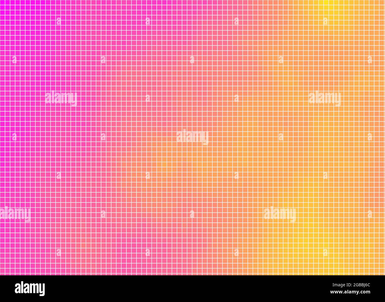 Abstract Geometrical color pixel generative art illustration Stock ...