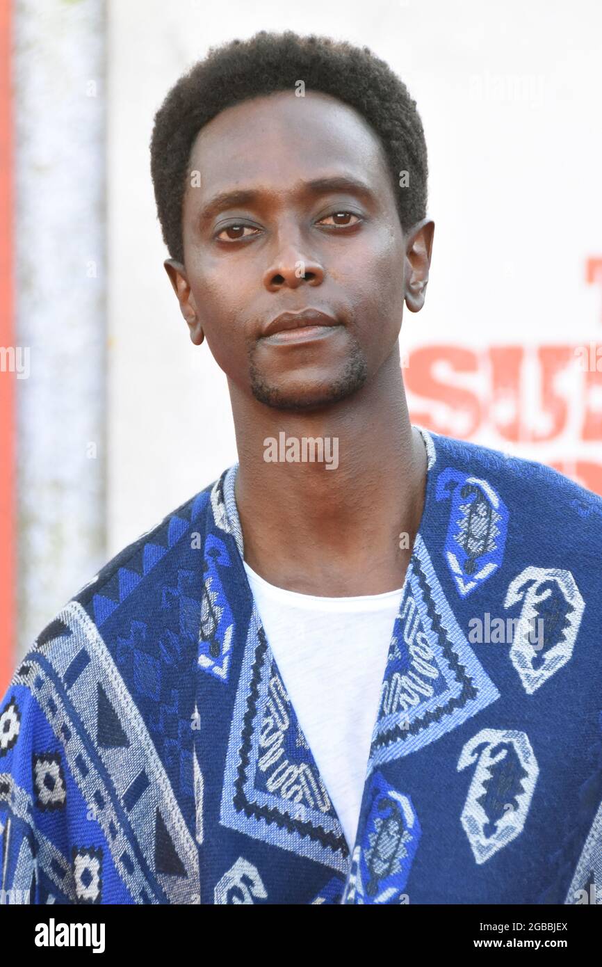 Los Angeles, California, USA 2nd August 2021 Actor Edi Gathegi attends ...