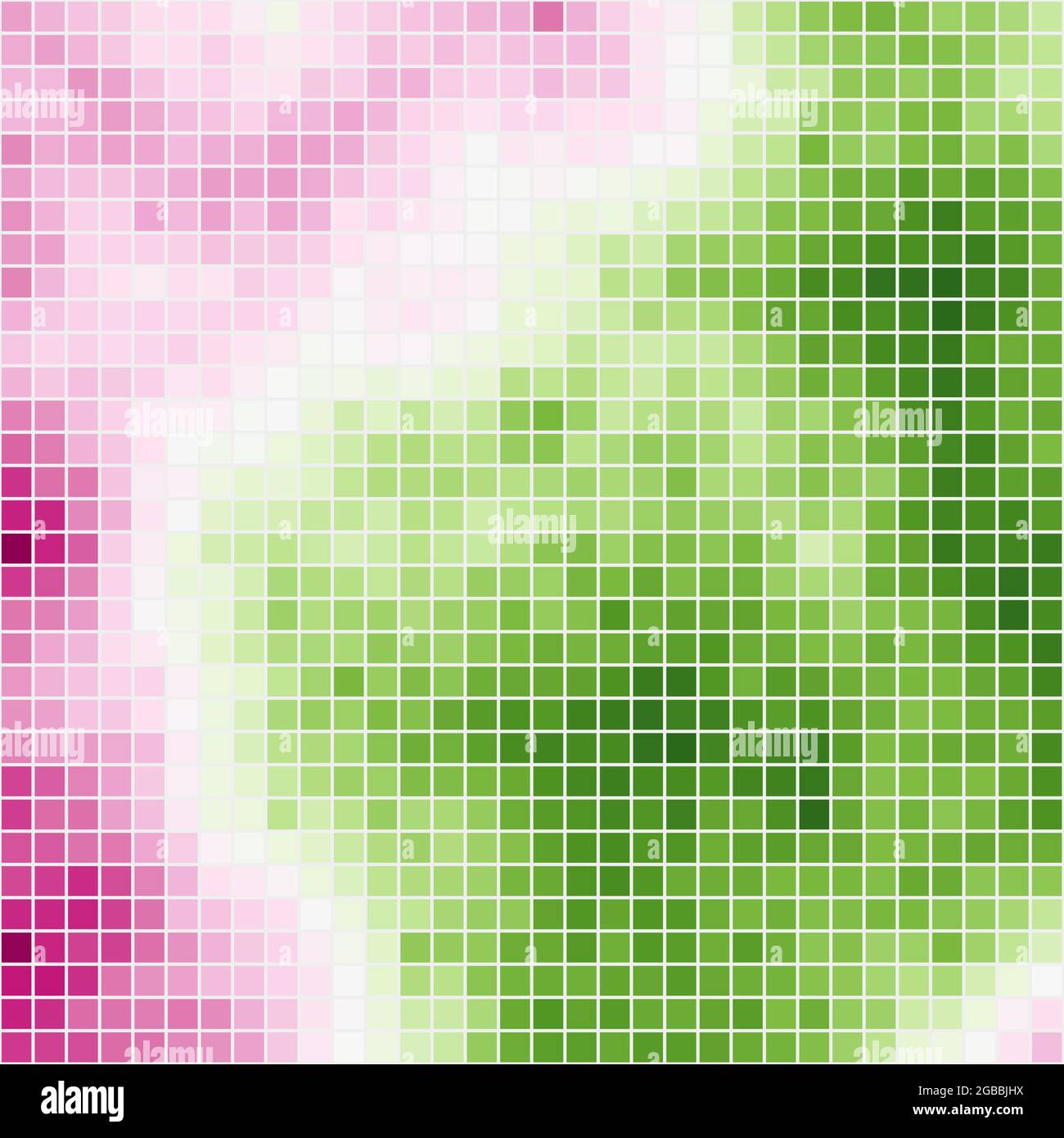 Abstract Geometrical color pixel generative art illustration Stock ...