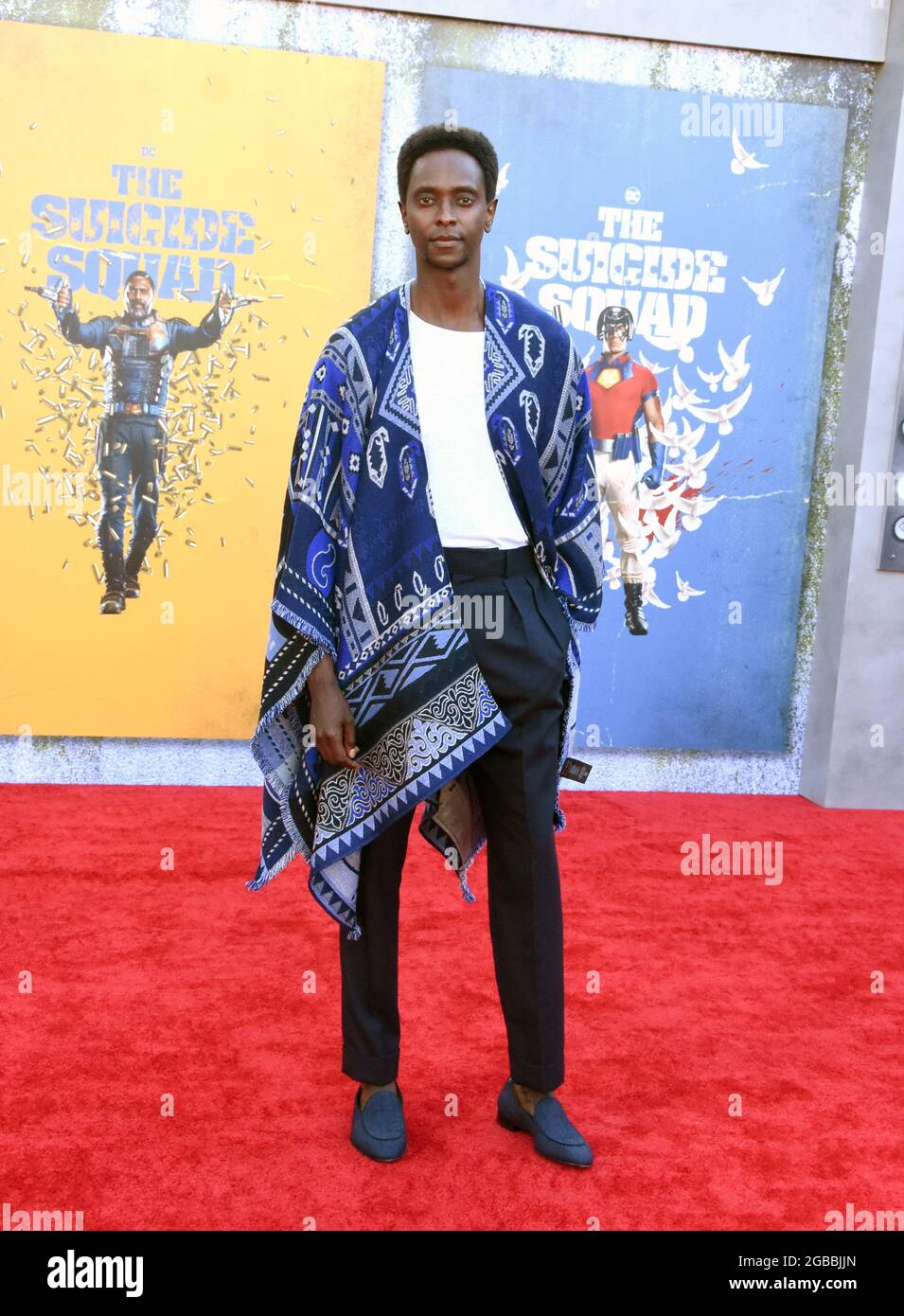 Los Angeles, California, USA 2nd August 2021 Actor Edi Gathegi attends ...