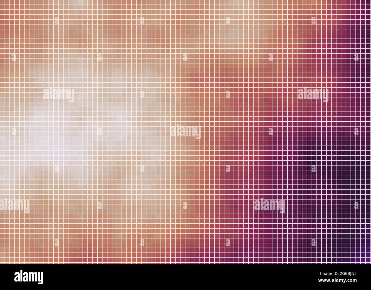 Abstract Geometrical color pixel generative art illustration Stock ...