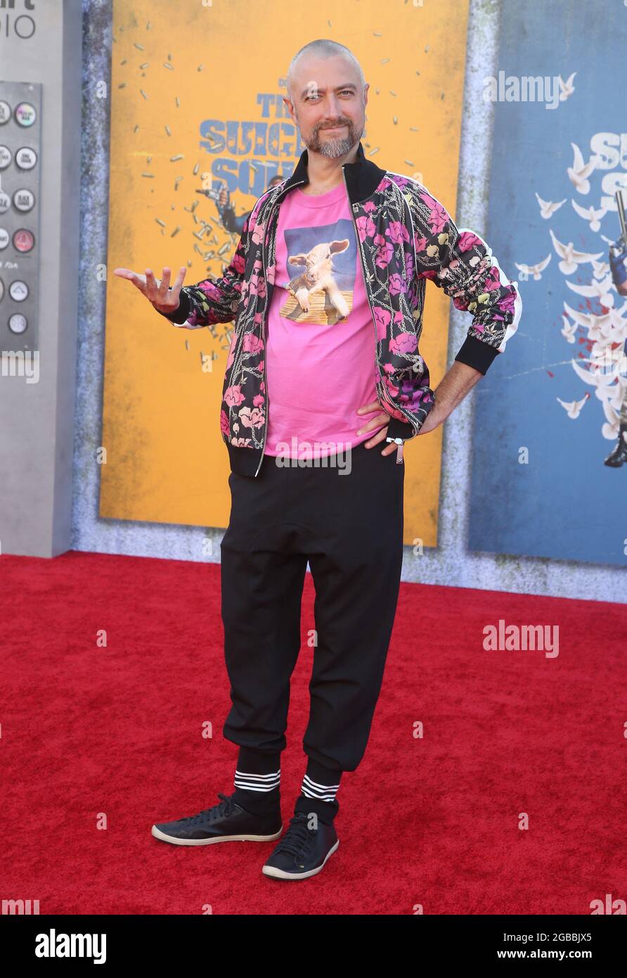 Los Angeles, Ca. 2nd Aug, 2021. Sean Gunn, at Warner Bros. Premiere Of ...