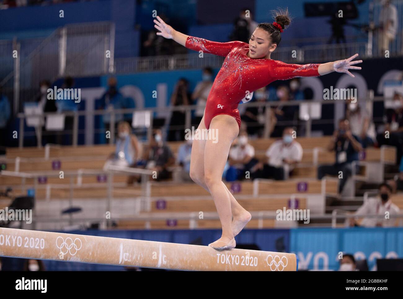 Gymnastics 2020 sunisa lee hi-res stock photography and images - Alamy