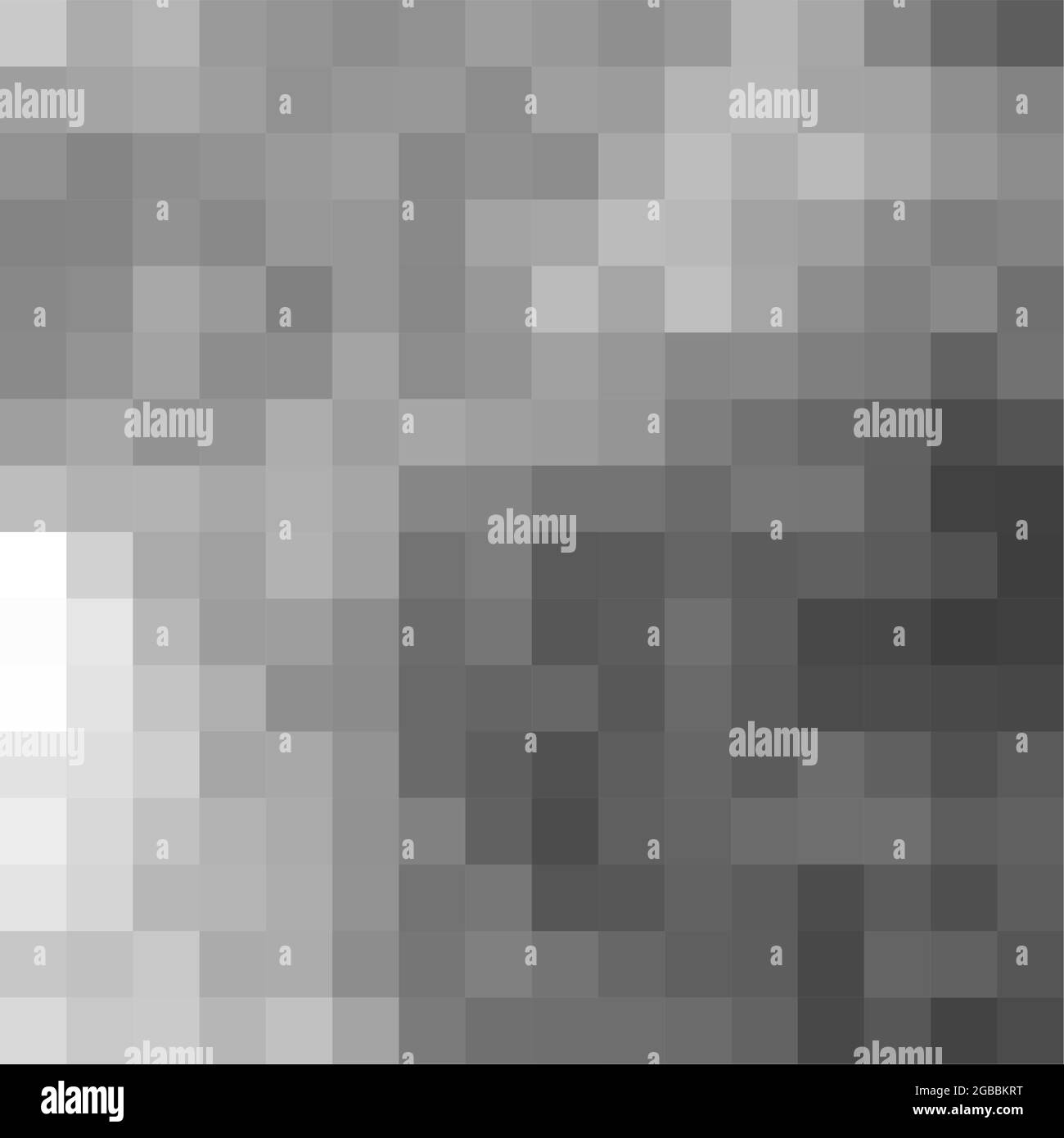 Abstract Geometrical color pixel generative art illustration Stock ...