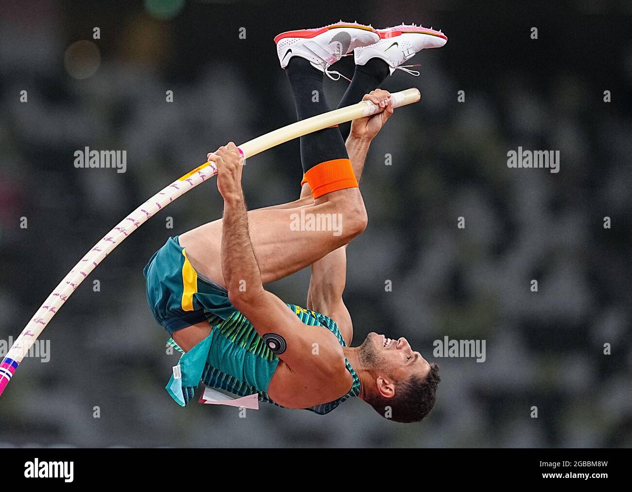 Tokyo, Japan. 03rd Aug, 2021. Athletics: Olympics, men's pole vault ...