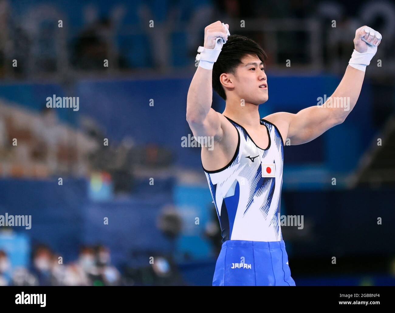 Tokyo, Japan. 3rd Aug, 2021. Hashimoto Daiki of Japan celebrates during ...