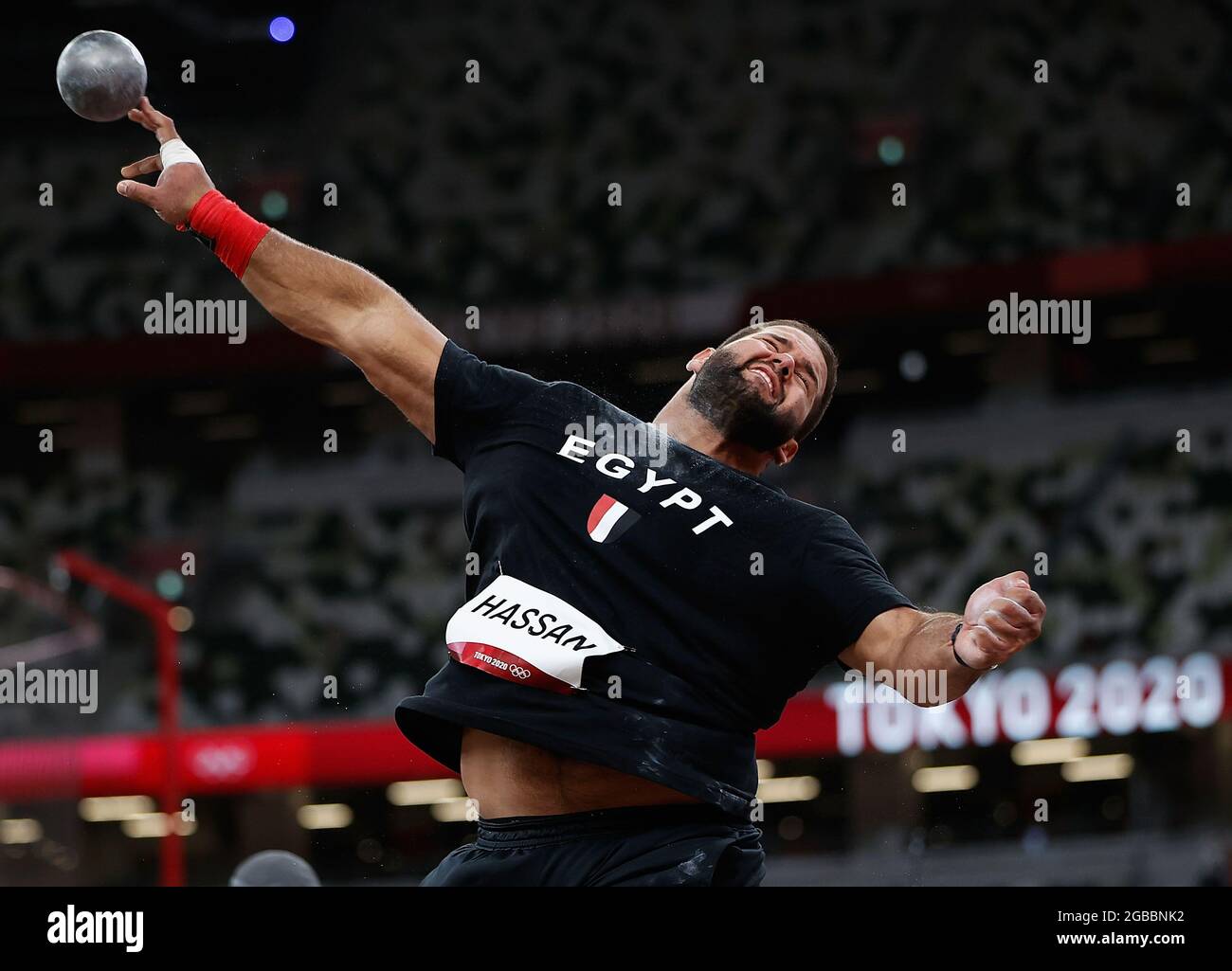 Tokyo, Japan. 3rd Aug, 2021. Mostafa Amr Hassan of Egypt competes ...