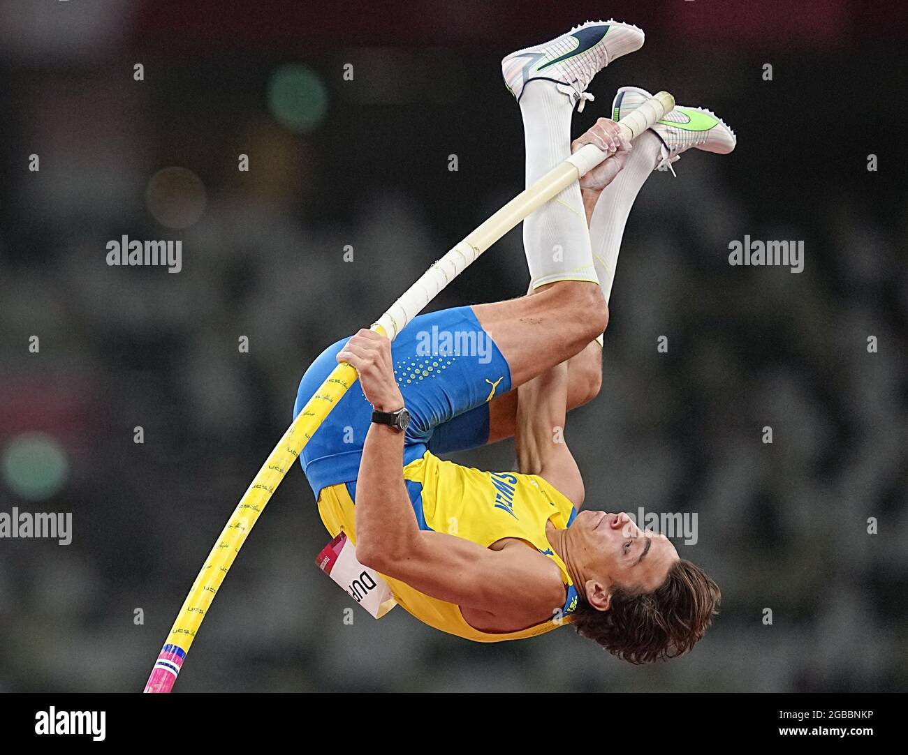 Tokyo, Japan. 03rd Aug, 2021. Athletics: Olympics, men's pole vault ...