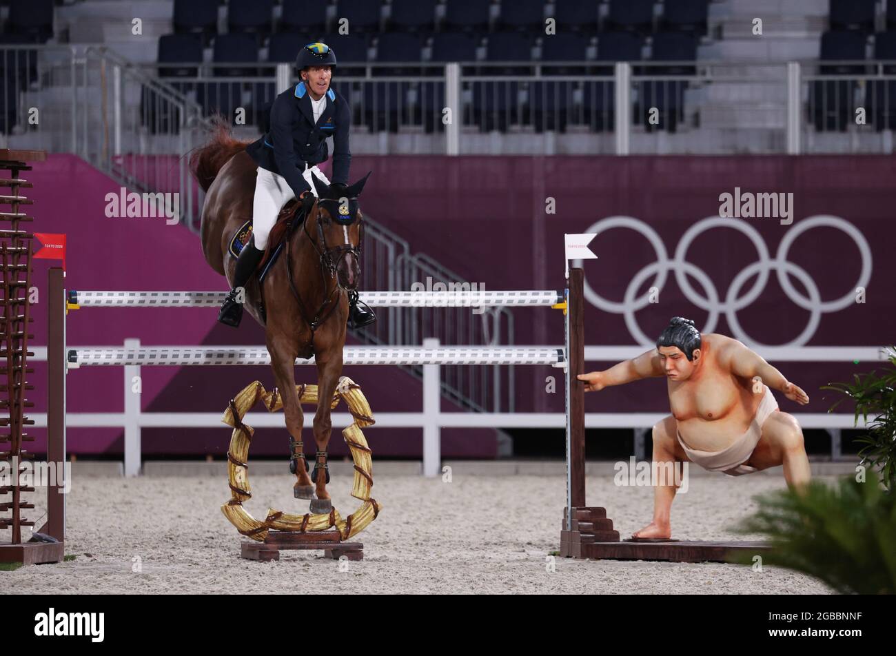 Tokio, Japan. 03rd Aug, 2021. Equestrian Sport/Jumping: Olympics ...