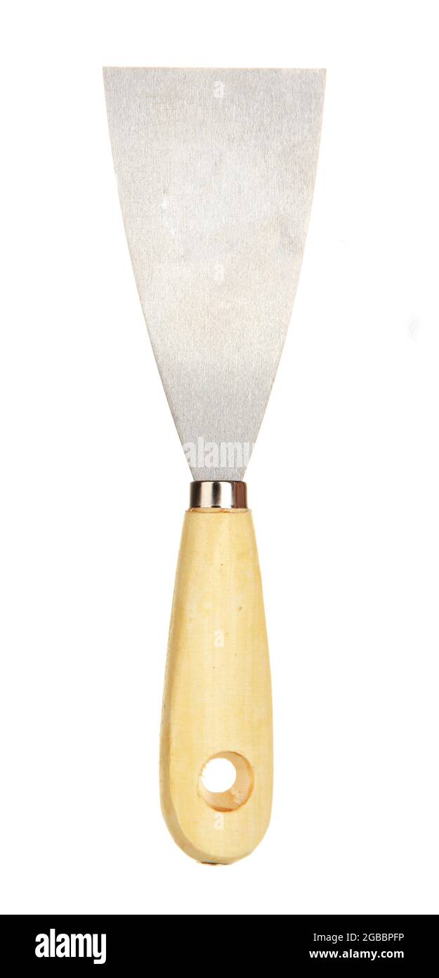 Construction trowel isolated on white background close-up Stock Photo ...