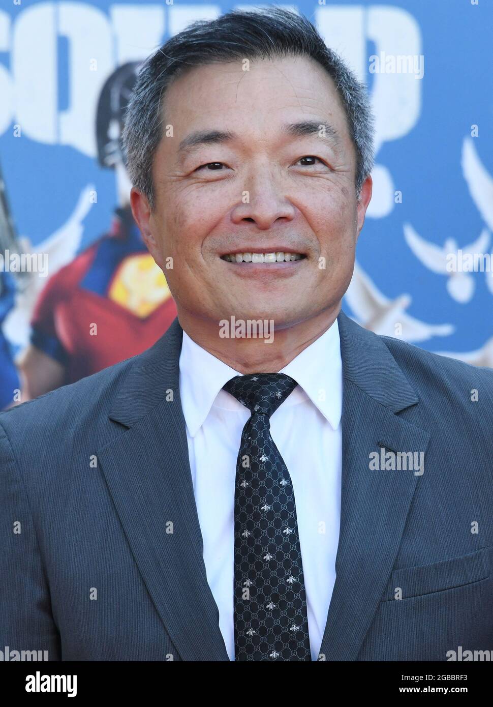 Jim Lee arrives at THE SUICIDE SQUAD World Premiere held at the Regency ...