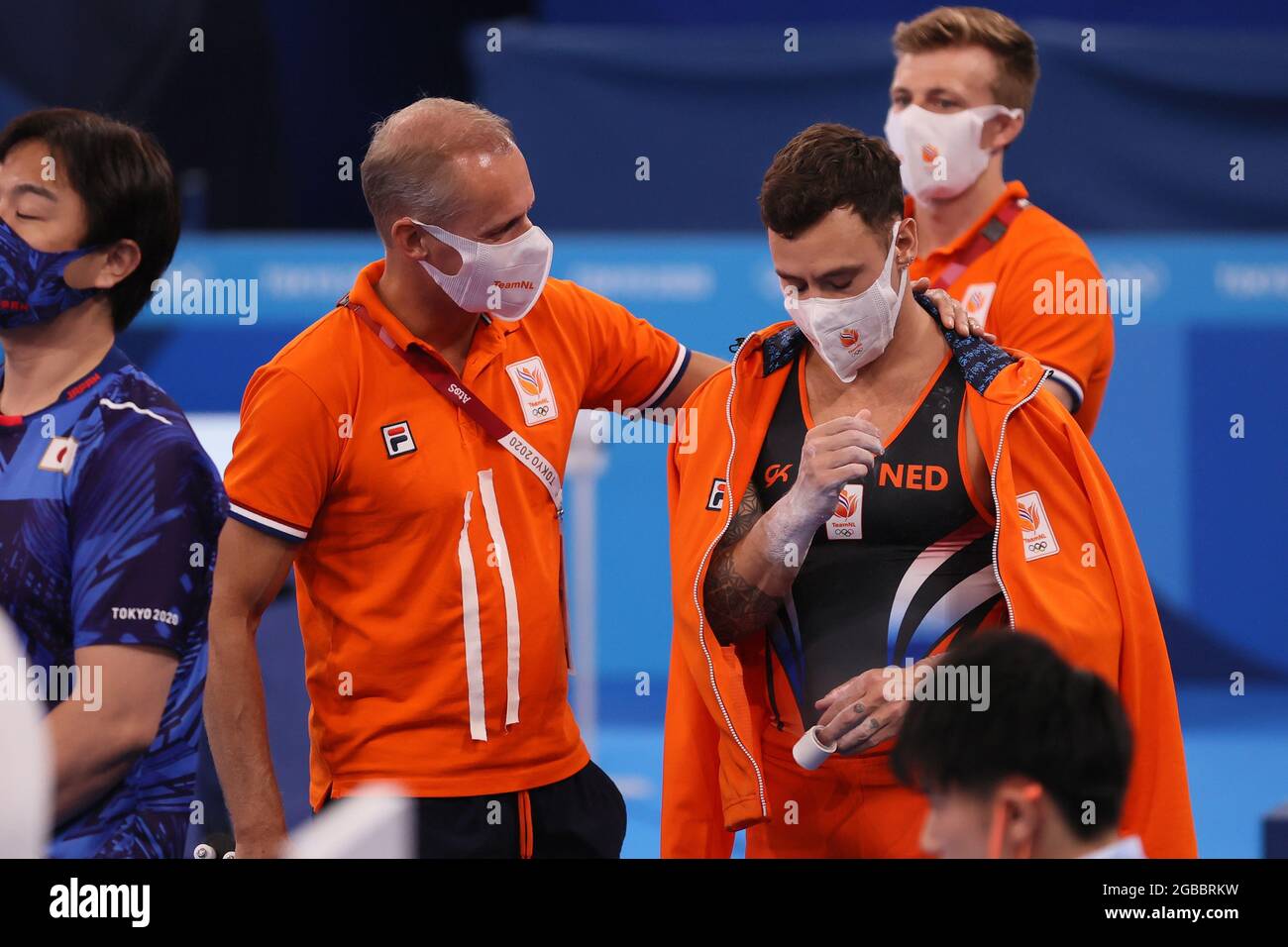 TOKYO, 03-08-2021, Ariake gymnastics centre, Tokyo 2020 Olympic Games, men’s horizontal bar ...