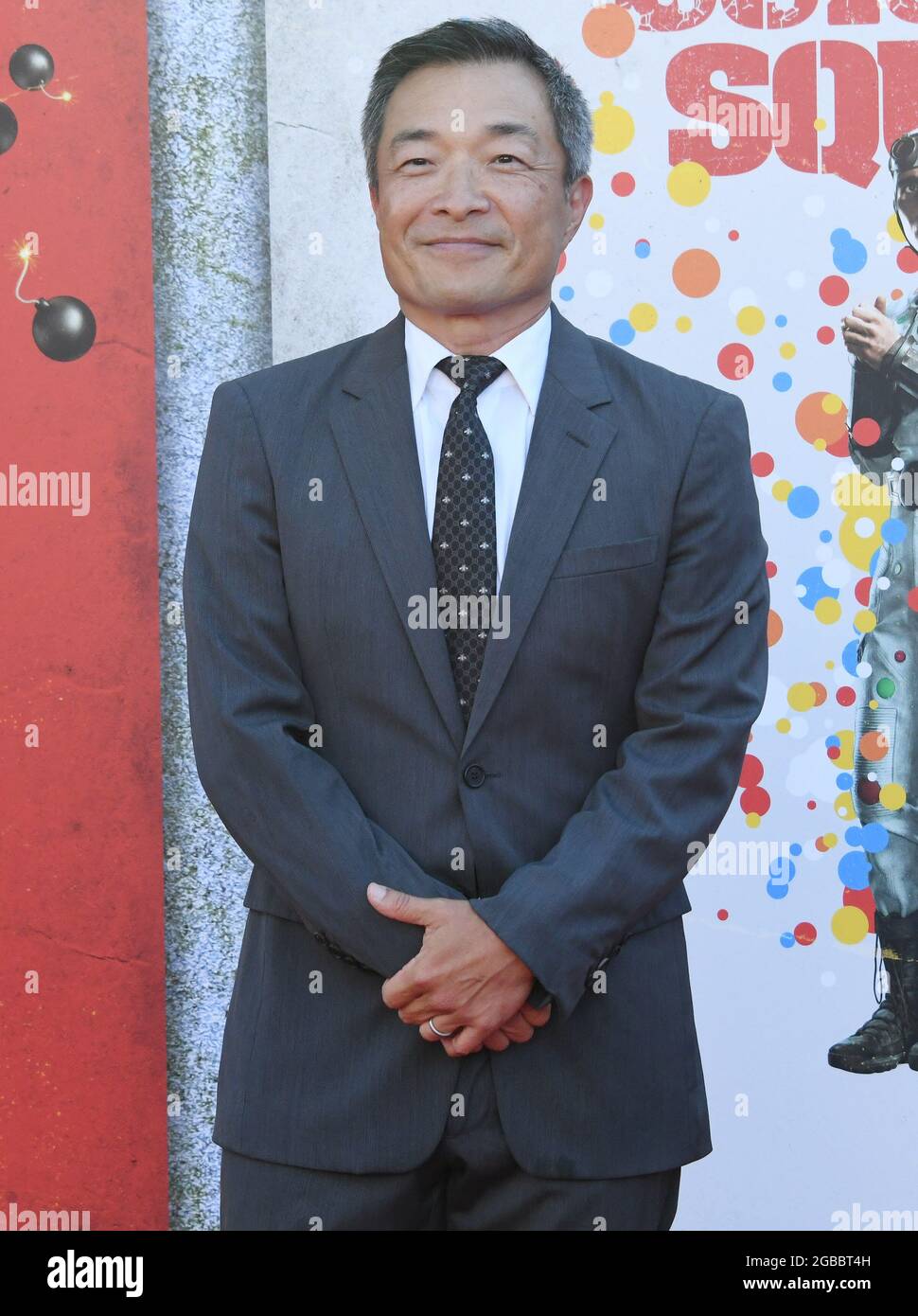 Jim Lee arrives at THE SUICIDE SQUAD World Premiere held at the Regency ...