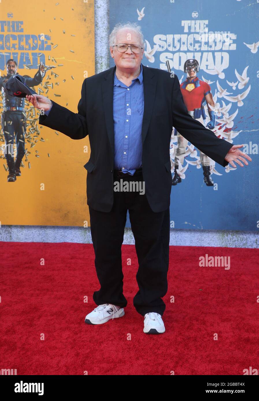 LOS ANGELES, CA - August 2: John Ostrander, at Warner Bros. Premiere Of ...