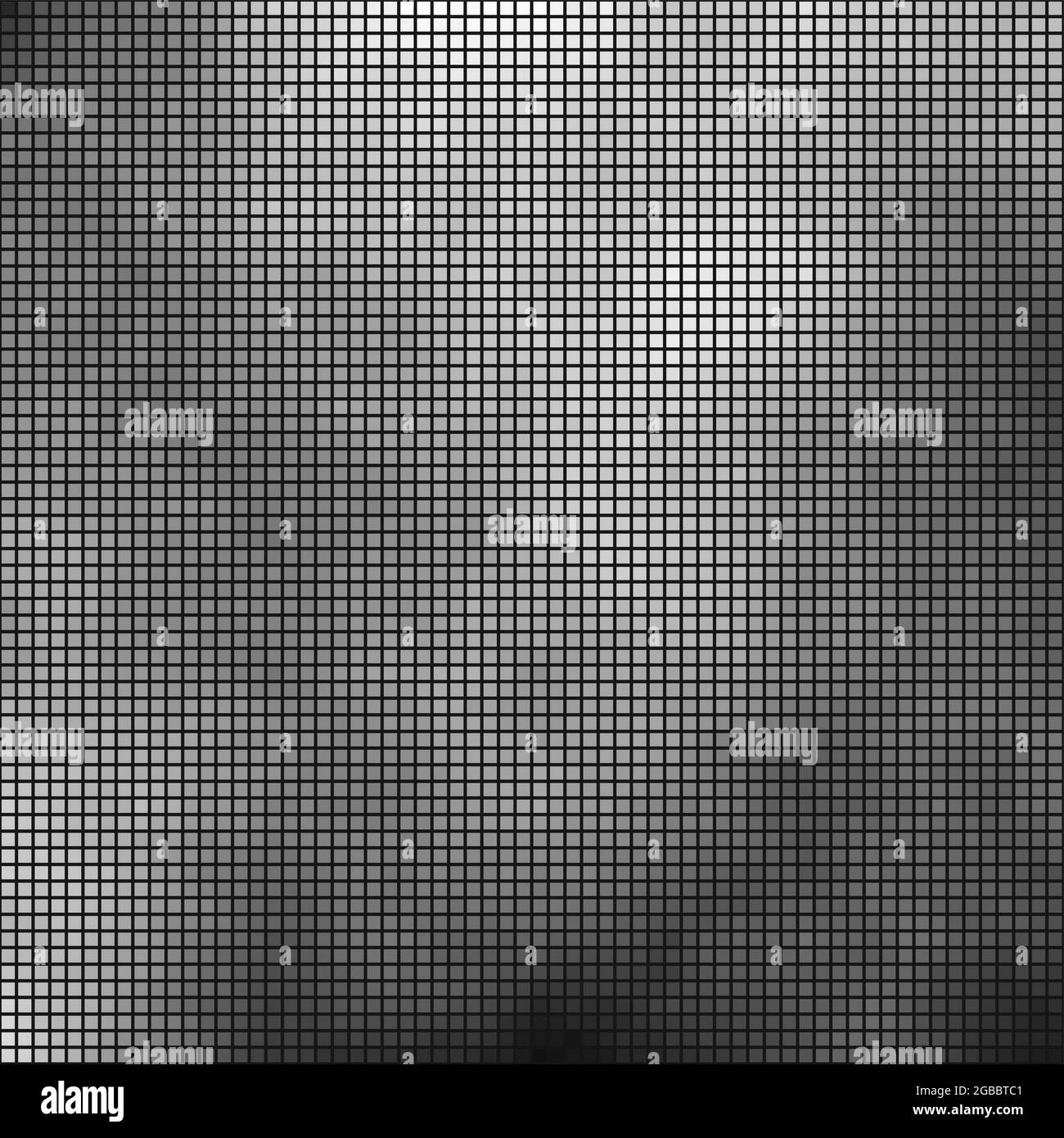 Abstract Geometrical color pixel generative art illustration Stock ...