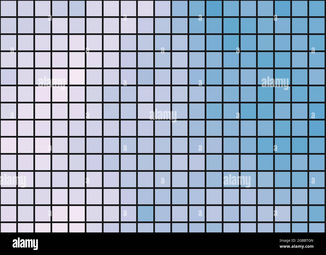 Abstract Geometrical color pixel generative art illustration Stock ...