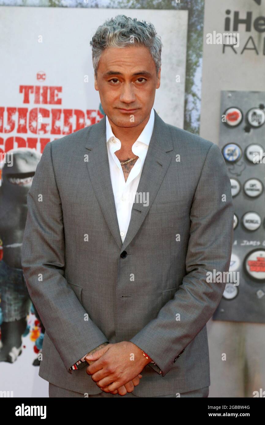 LOS ANGELES - AUG 2: Taika Waititi at the The Suicide Squad Premiere at ...