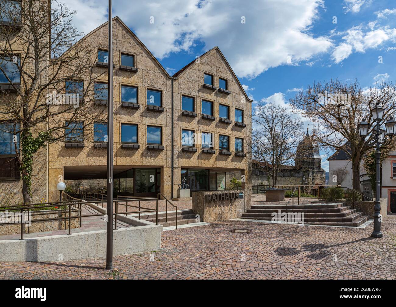 KRONACH, GERMANY - CIRCA APRIL, 2021: The Cityhall of Kronach, Bavaria ...