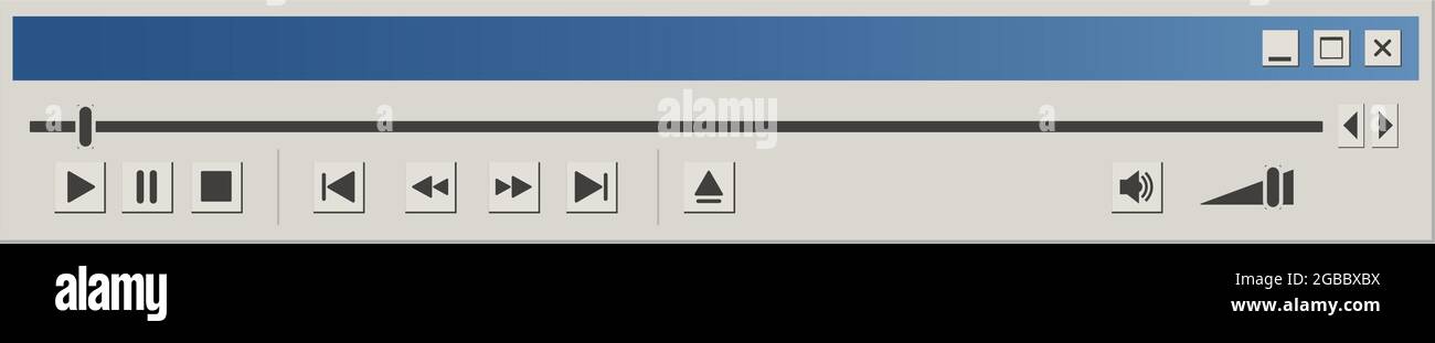 Vintage control panel Stock Vector Images - Alamy