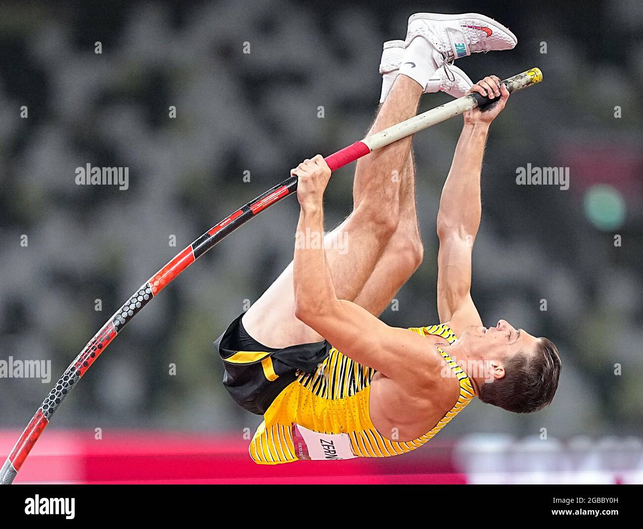 Tokyo, Japan. 03rd Aug, 2021. Athletics: Olympics, men's pole vault ...