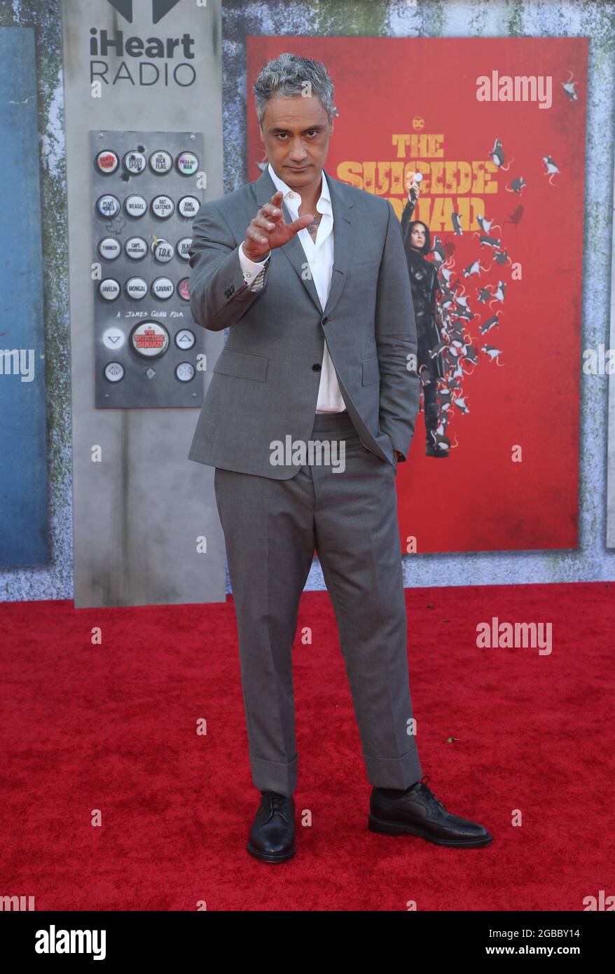 LOS ANGELES, CA - August 2: Taika Waititi , at Warner Bros. Premiere Of ...