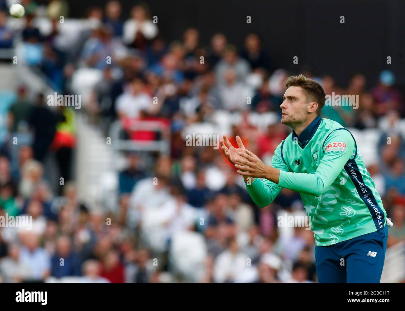 LONDON, ENGLAND - AUGUST 02: Will Jacks of Oval Invincibles during The ...