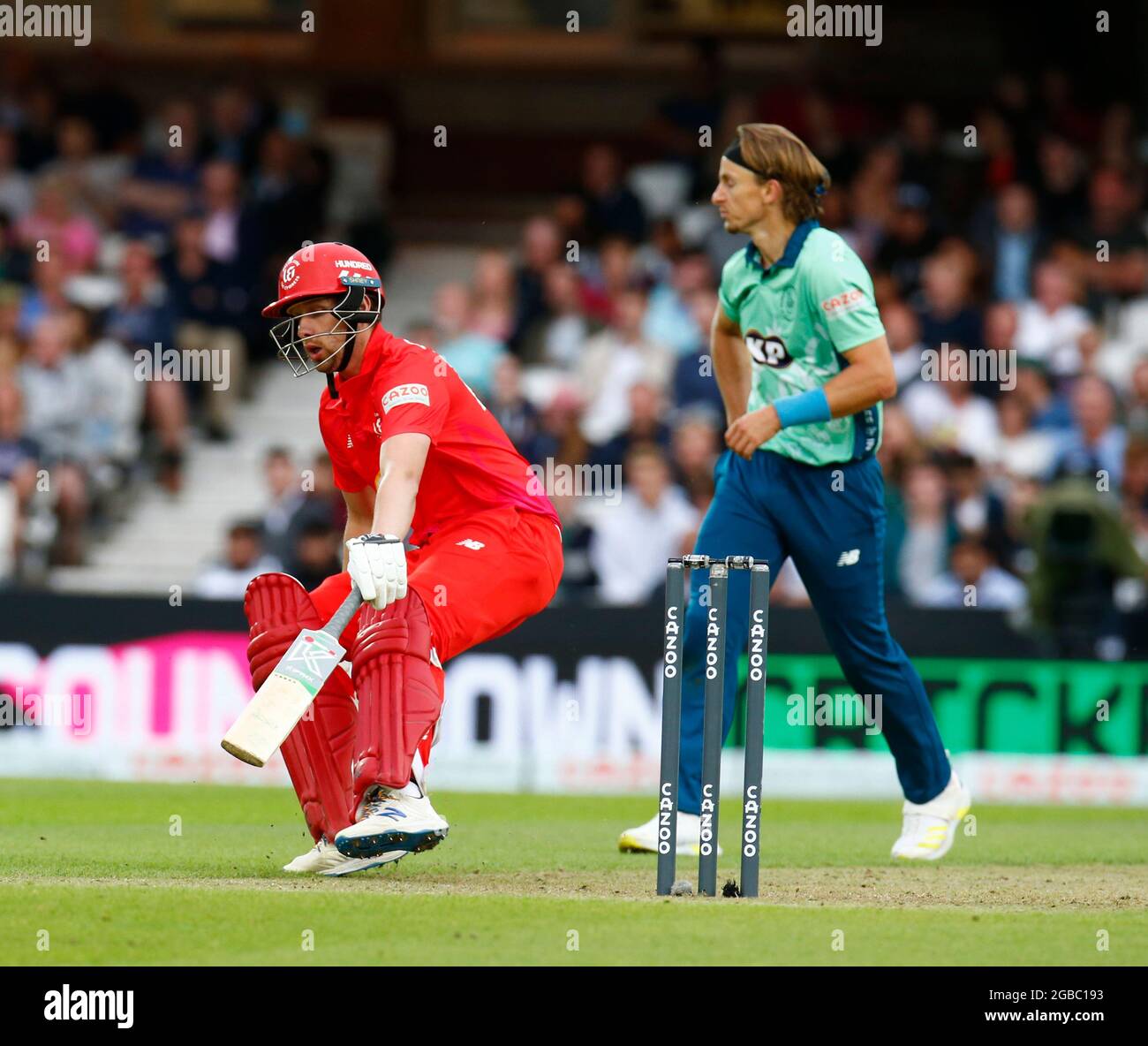 LONDON, ENGLAND - AUGUST 02: Matthew Critchley of Welsh Fire Men during ...