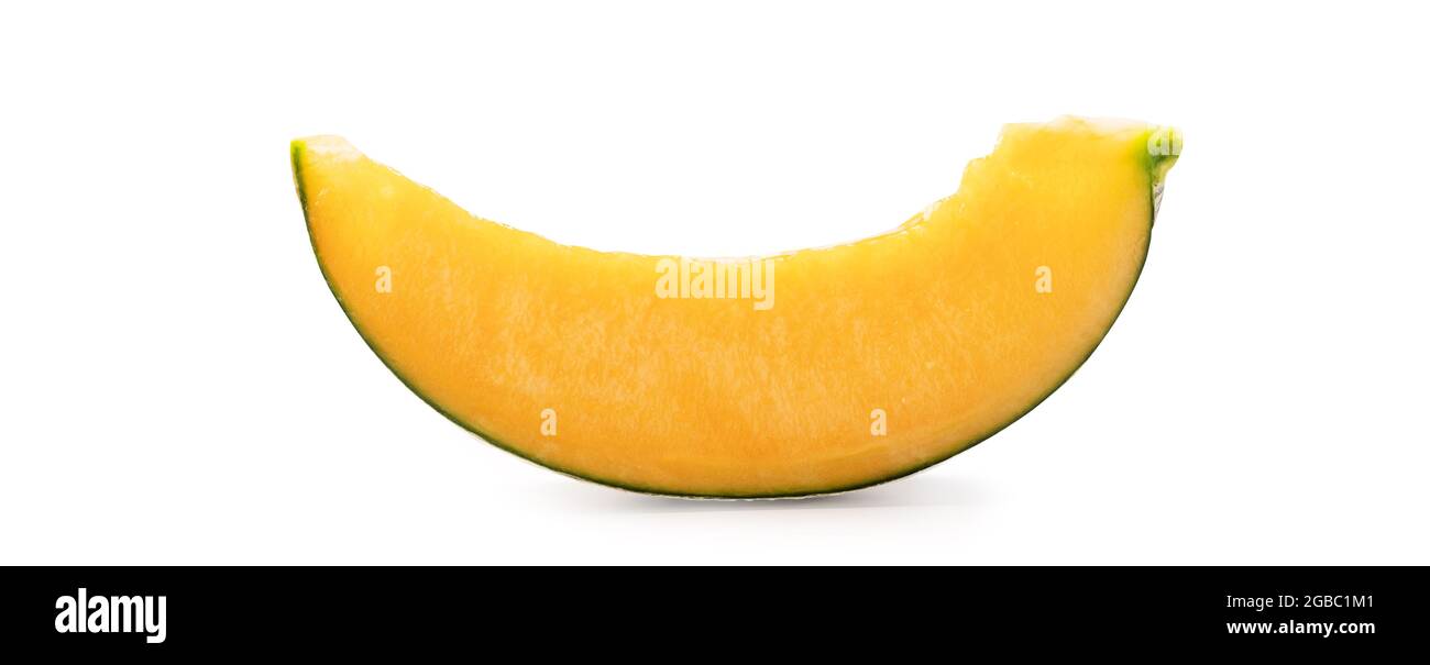 Close up of beautiful tasty sliced juicy cantaloupe melon, muskmelon ...