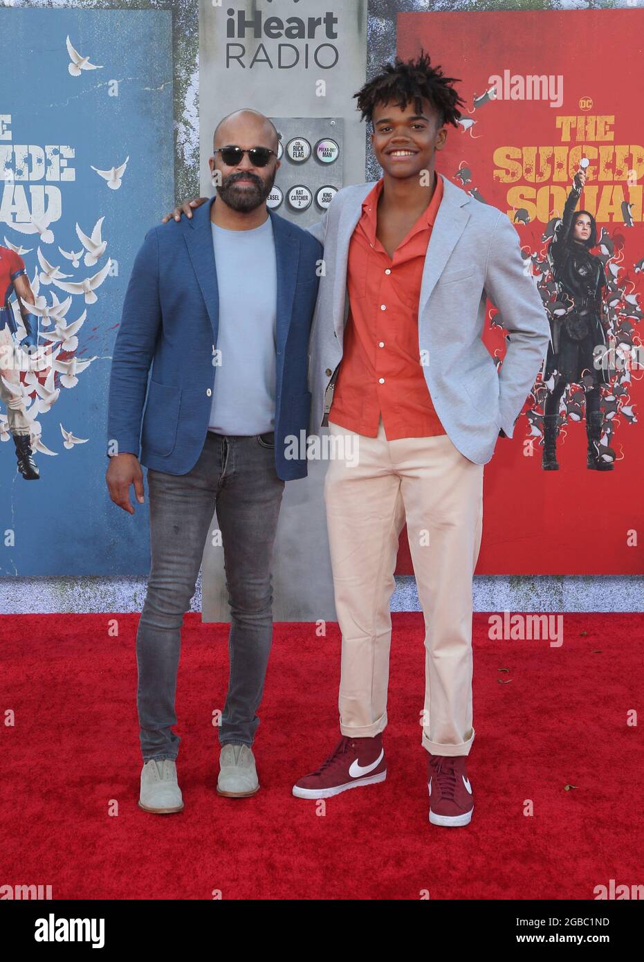 Los Angeles, Ca. 2nd Aug, 2021. Jeffrey Wright, Elijah Wright, at ...