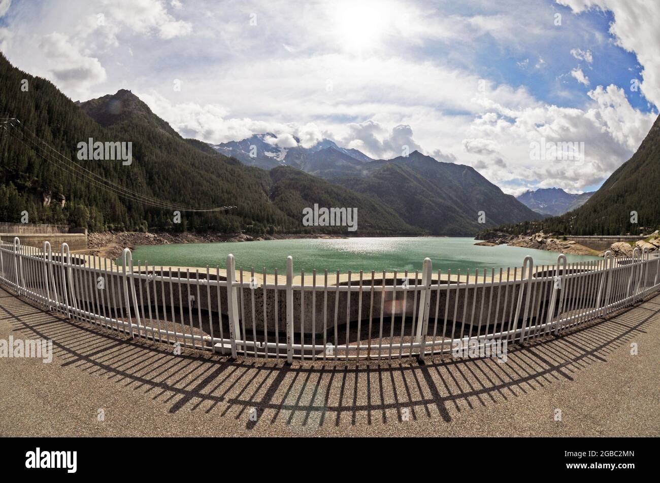 Lago di Ceresole Reale, in Piemonte Stock Photo - Alamy