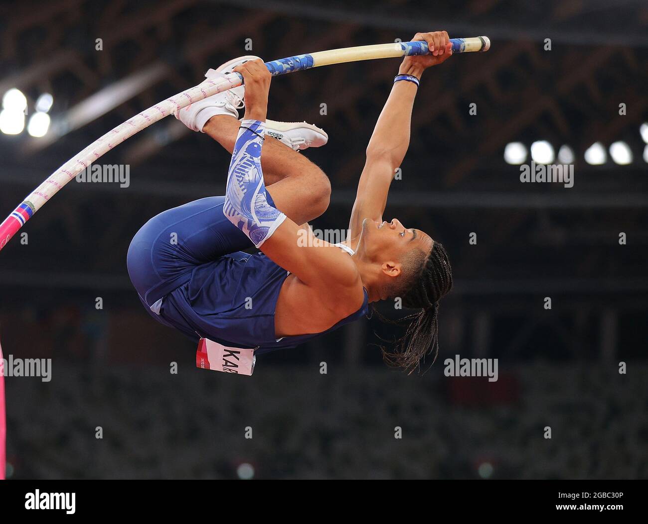 Tokyo, Japan. 3rd Aug, 2021. Emmanouil Karalis of Greece competes ...