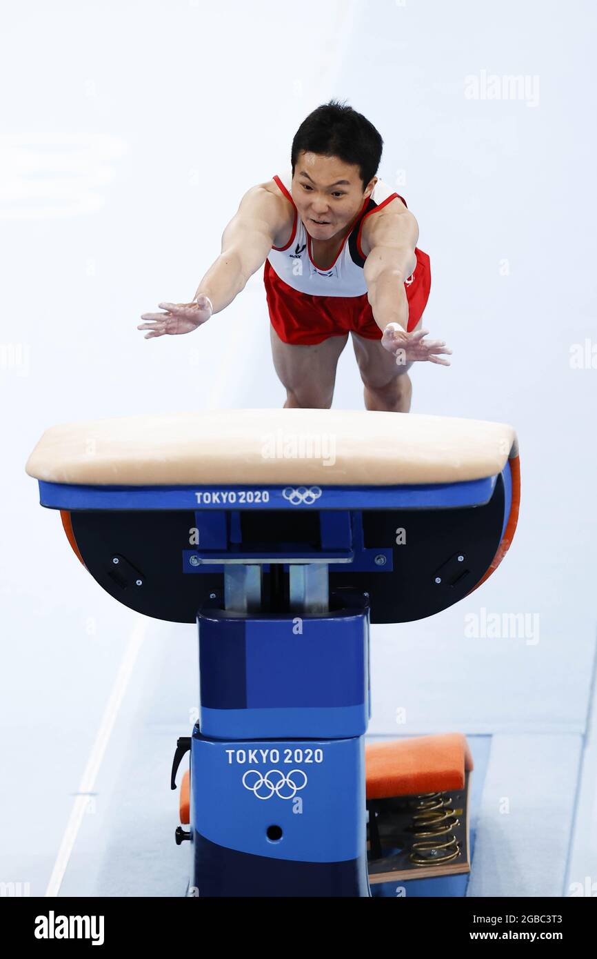 SHIN Jeahwanr (KOR) Gold Medal during the Olympic Games Tokyo 2020 ...