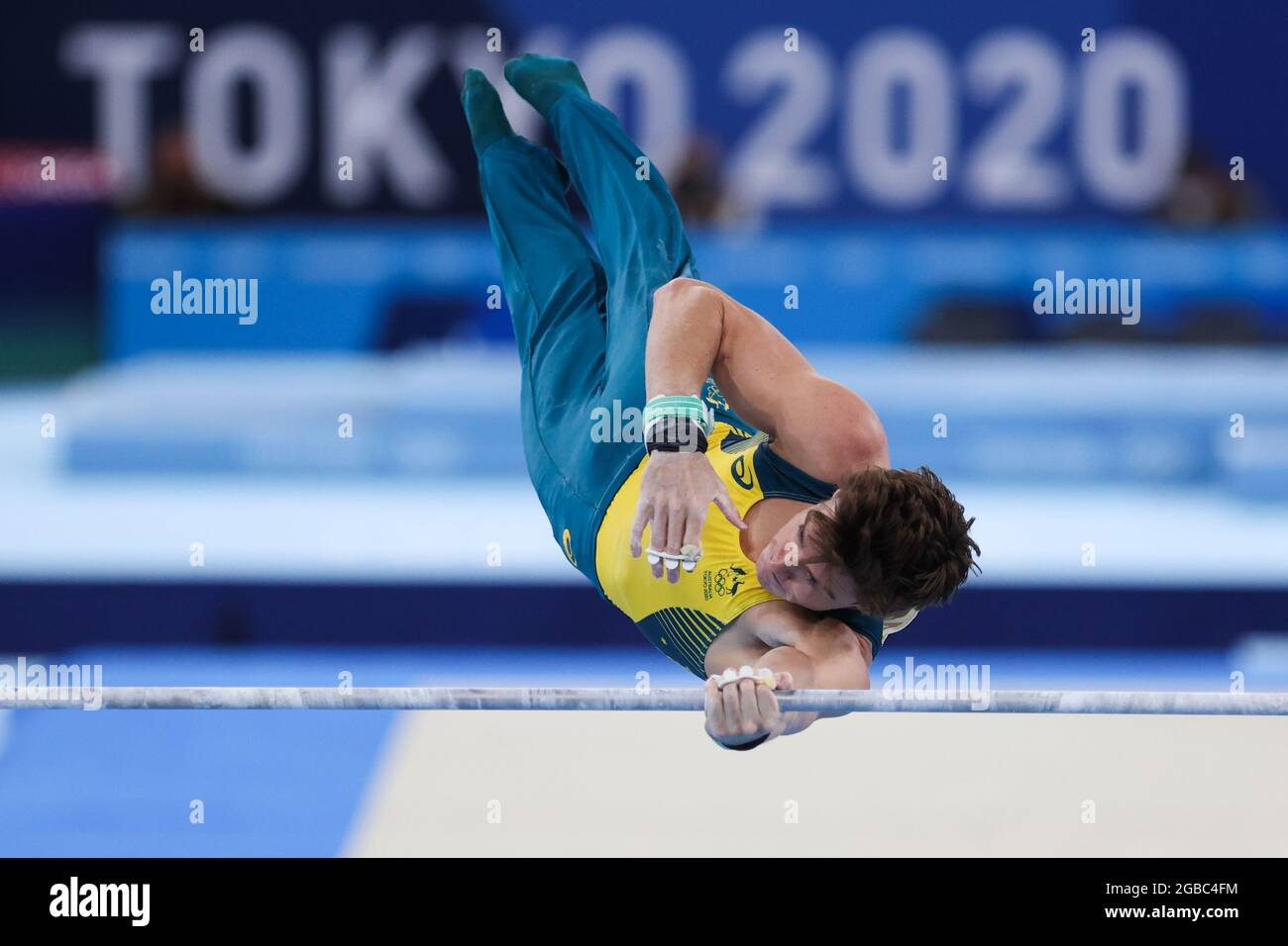 Tokyo, Japan. 3rd Aug, 2021. Tyson Bull of Australia competes during ...