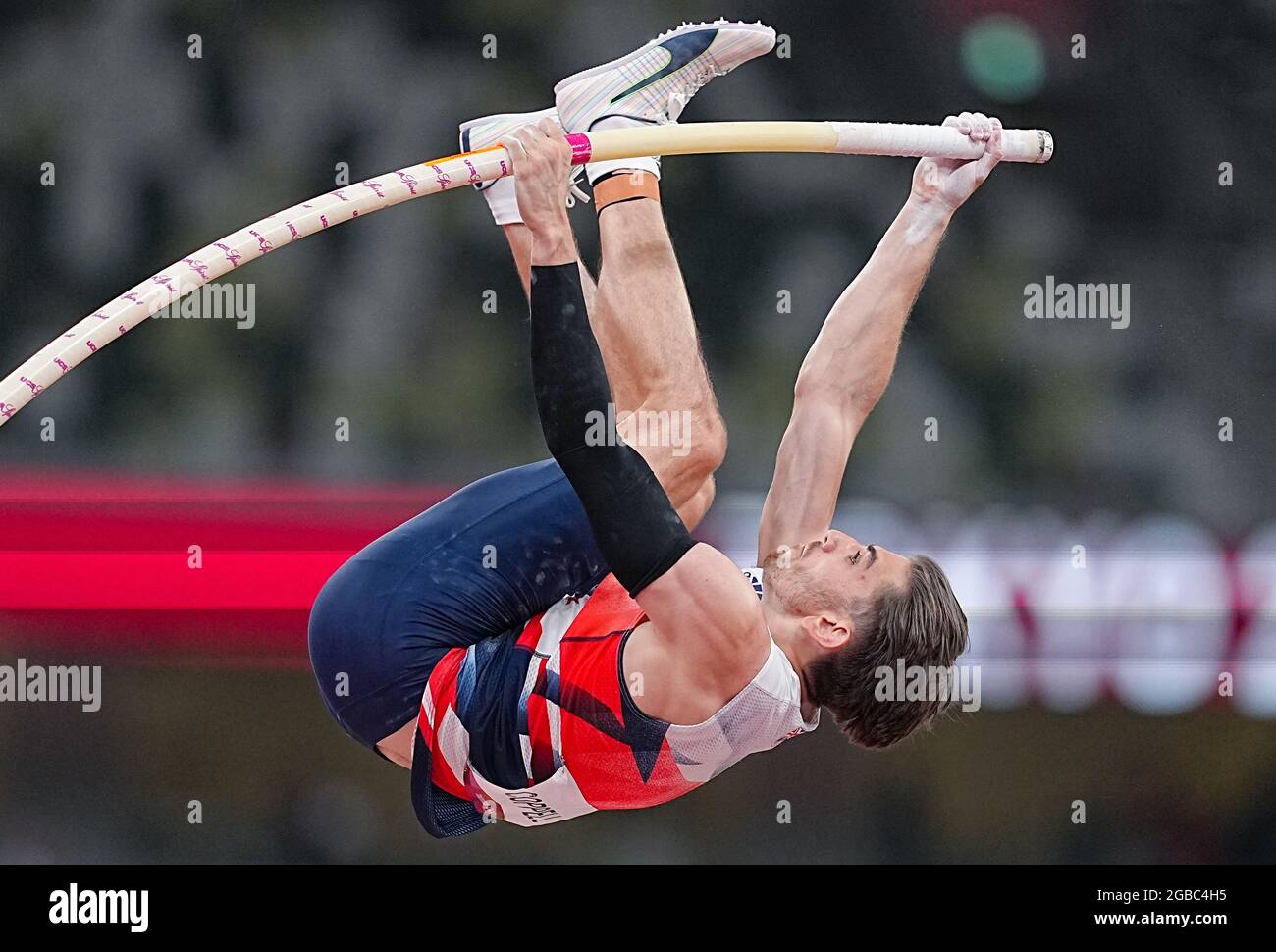 Tokyo, Japan. 03rd Aug, 2021. Athletics: Olympics, men's pole vault ...