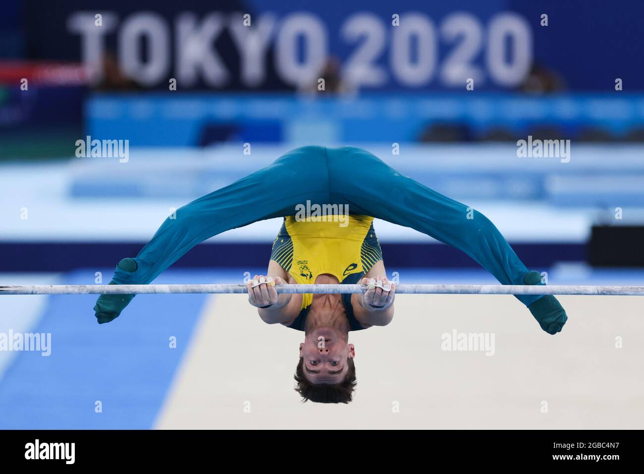 Tokyo, Japan. 3rd Aug, 2021. Tyson Bull of Australia competes during ...