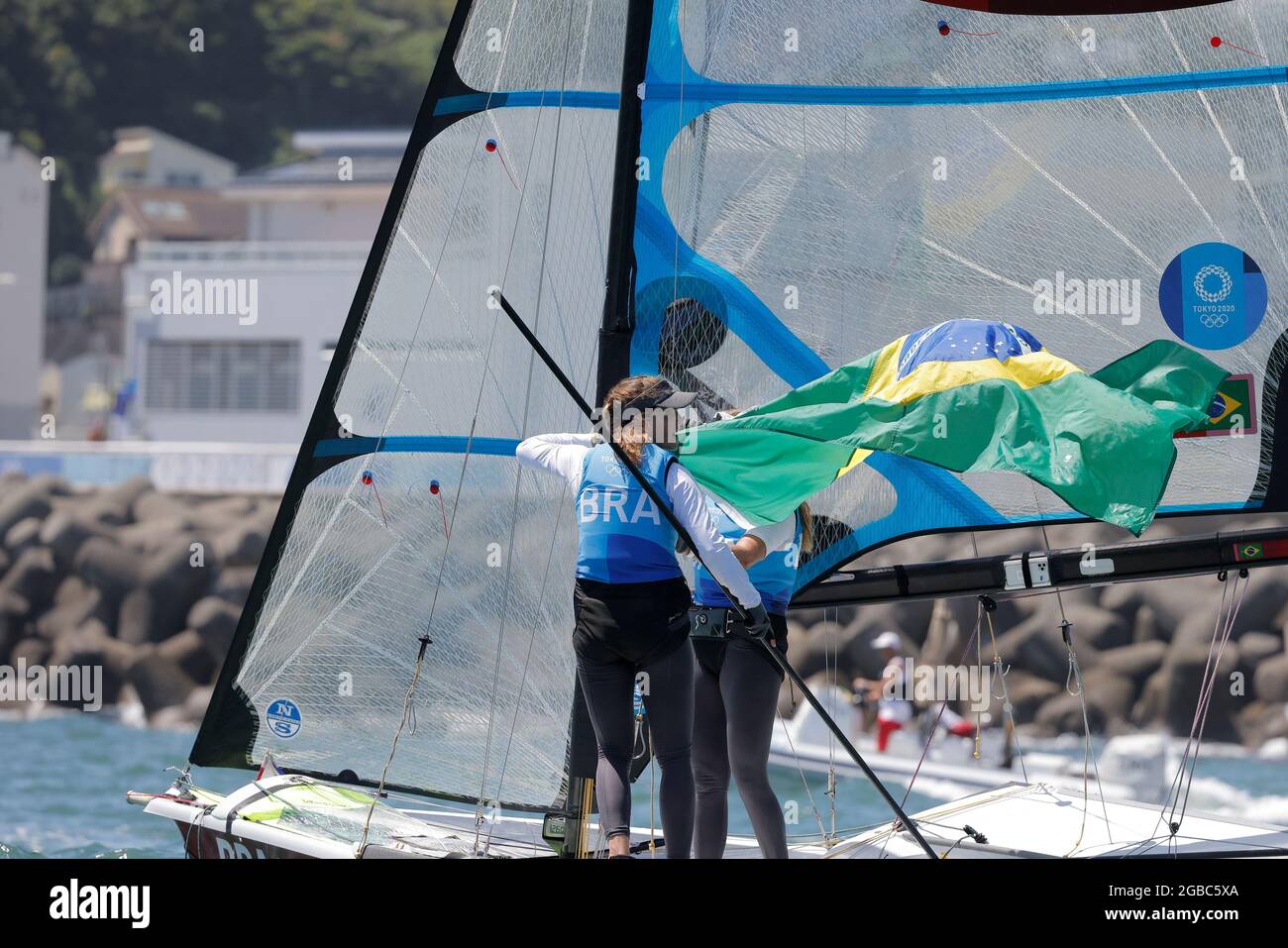 Team Brazil GRAEL Martine and KUNZE Kahena (BRA), AUGUST 3rd, 2021 ...