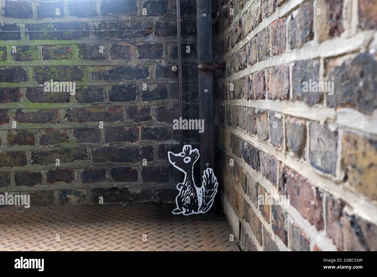 Walthamstow Wetlands, London, UK. 3rd Aug 2021. The Moomin Trail in ...