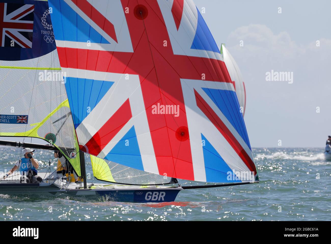 Kanagawa, Japan. 3rd Aug, 2021. Team GBR FLETCHER Dylan and BITHELL ...