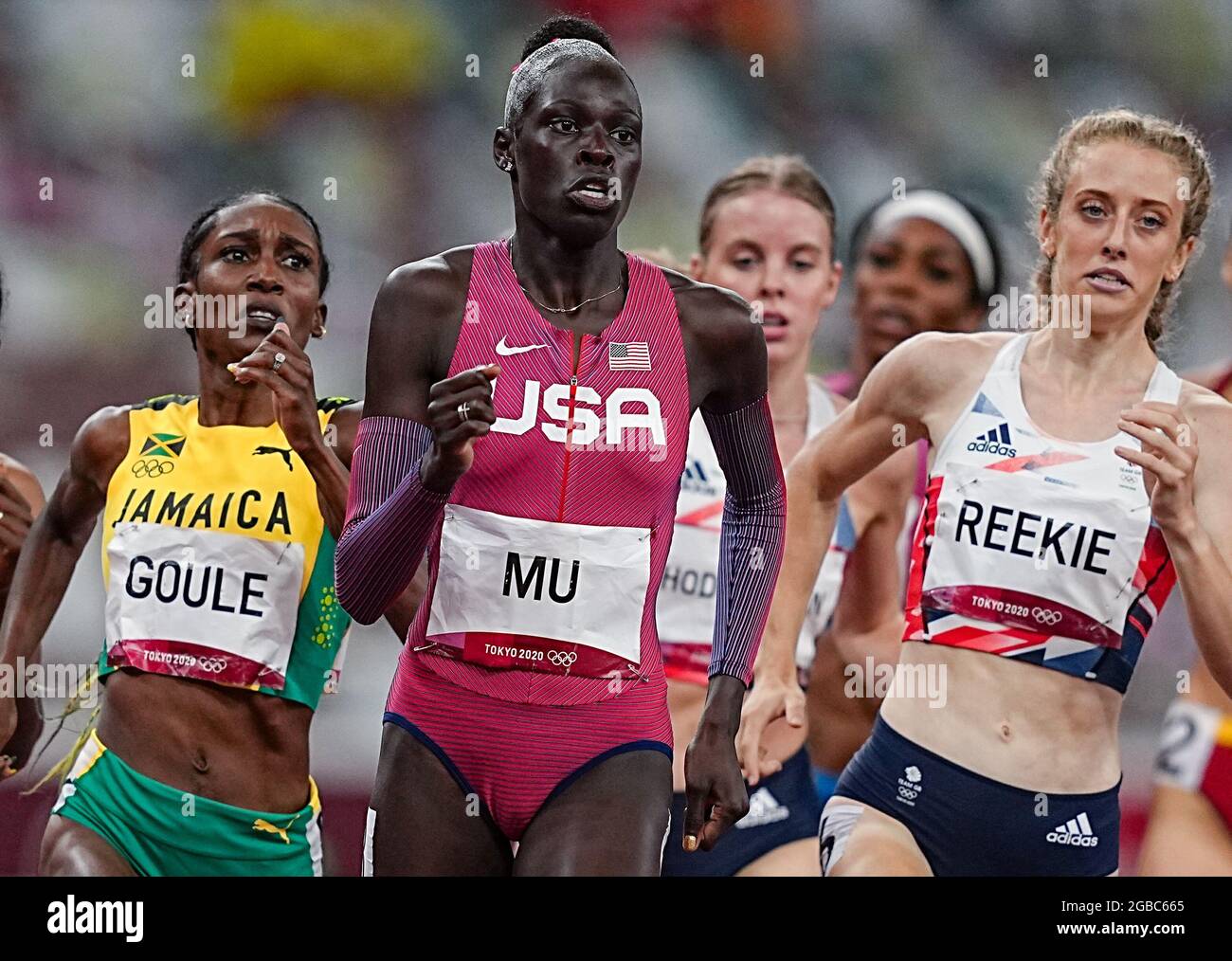 800m women mu tokyo hi-res stock photography and images - Alamy